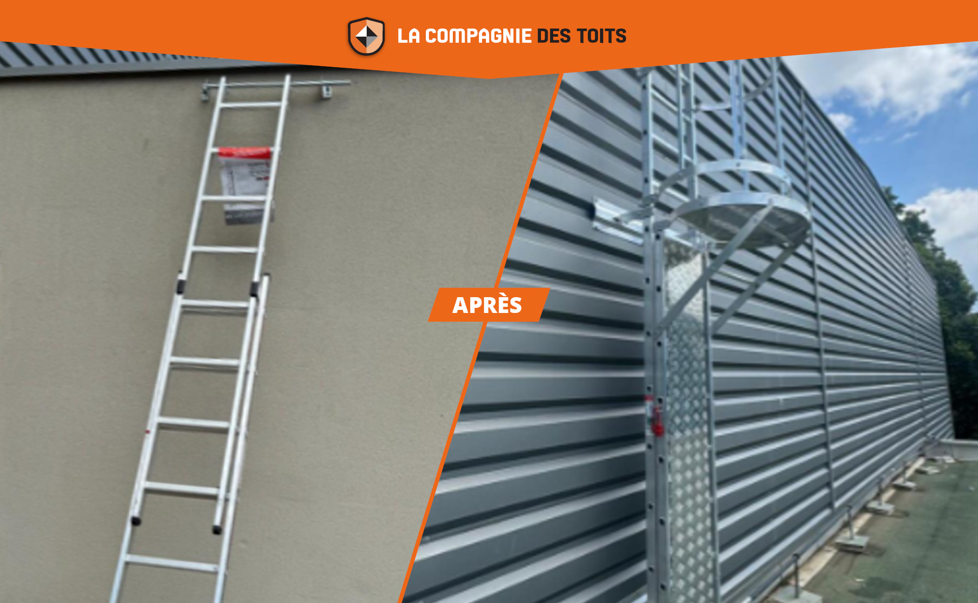 Pose d’équipements de protection collective (EPC) en toiture à Trévoux (01)