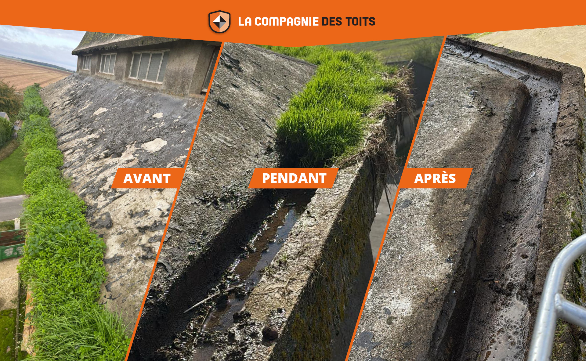 Entretien curatif de chéneaux et naissances obstrués à Fresnay-l'Évêque ...