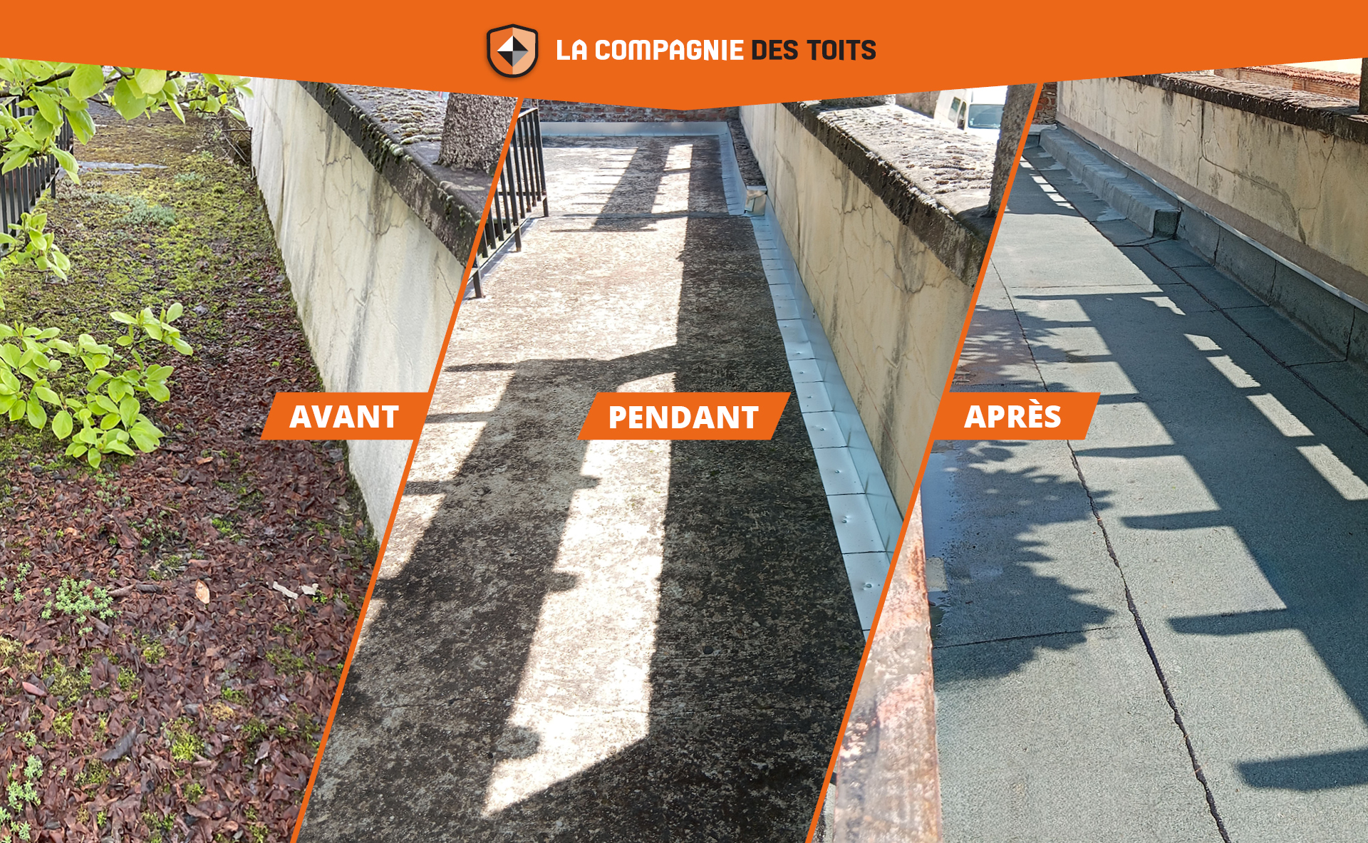 Réfection d’étanchéité en membrane bitume à Louhans (71)